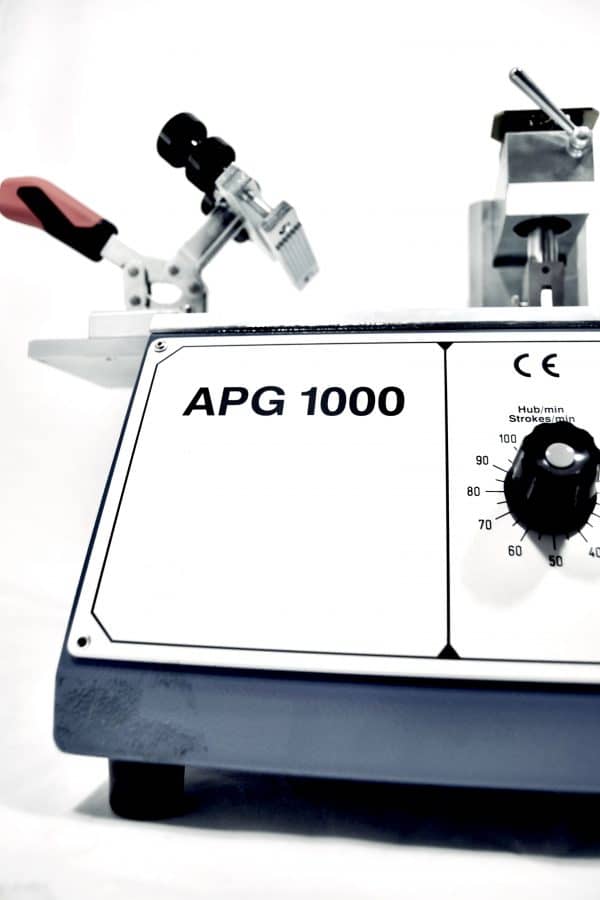 Abriebprüfgerät APG 1000 | Maag Flock GmbH