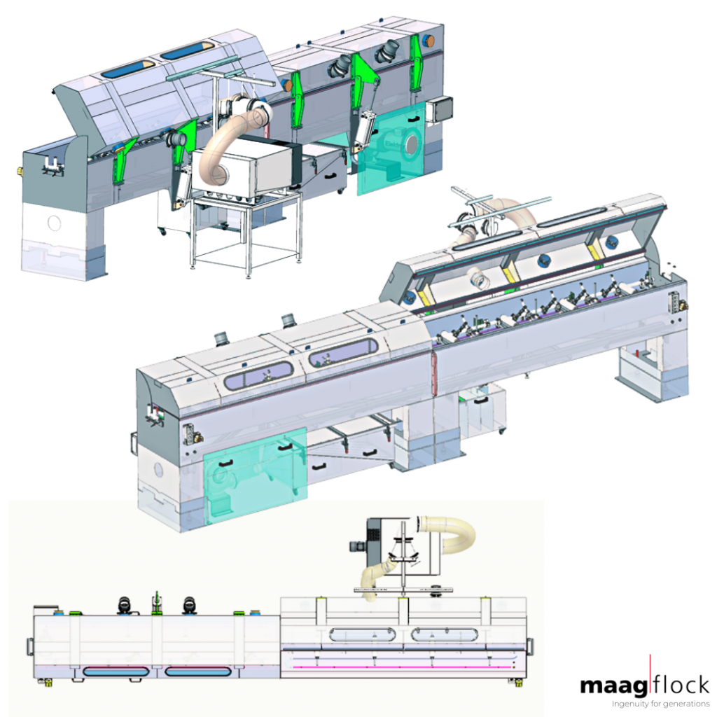Profilbeflockungsanlage | Maag Flock GmbH