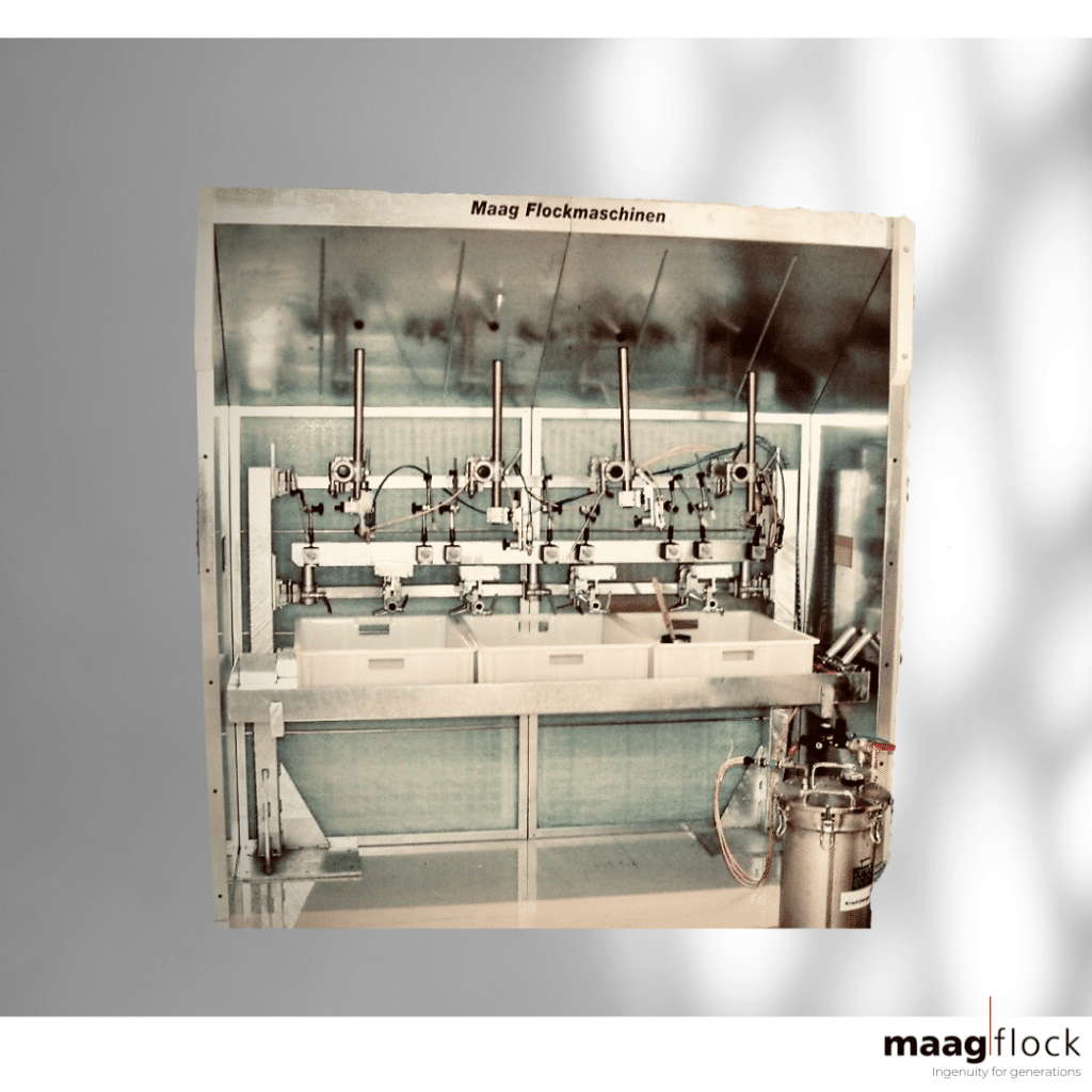 Profile adhesive application unit Maag KA | Maag Flock GmbH