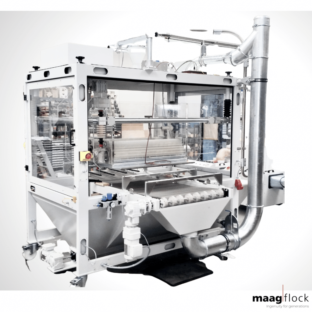 Máquina de flocado de superficies | Maag Flock GmbH