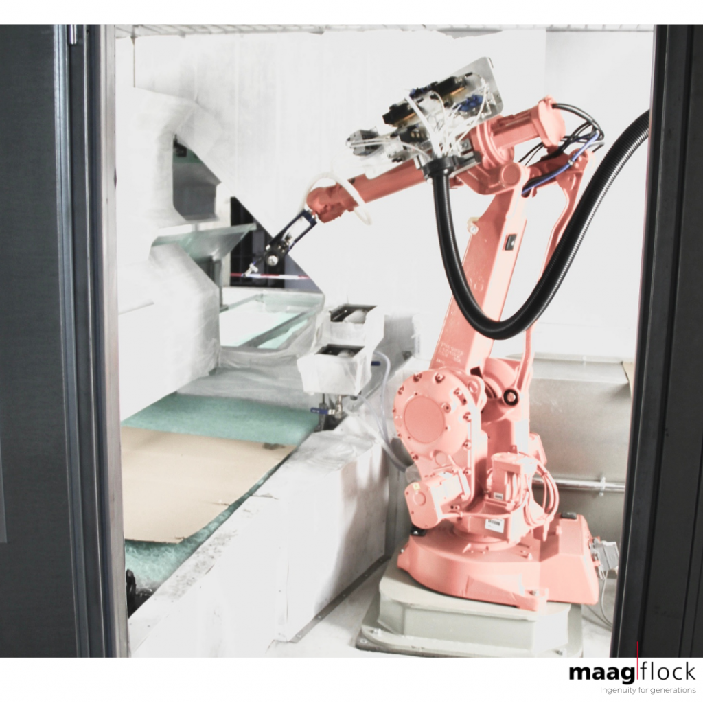 Moulding flocking plant | Maag Flock GmbH