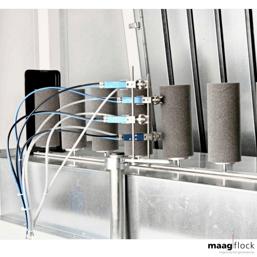 Painter roller flocking system | Maag Flock GmbH