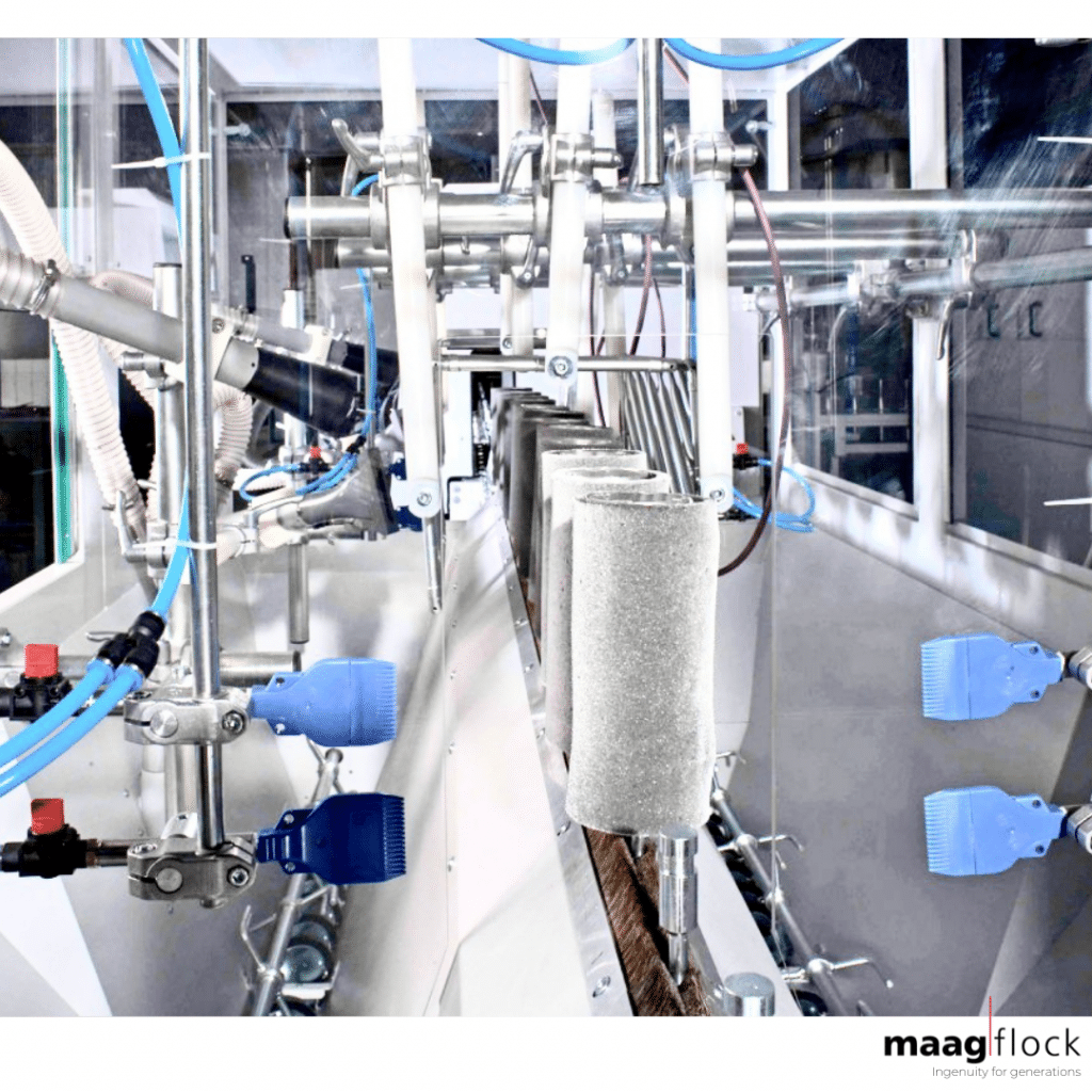 Malerwalzenbeflockungsmaschine | Maag Flock GmbH