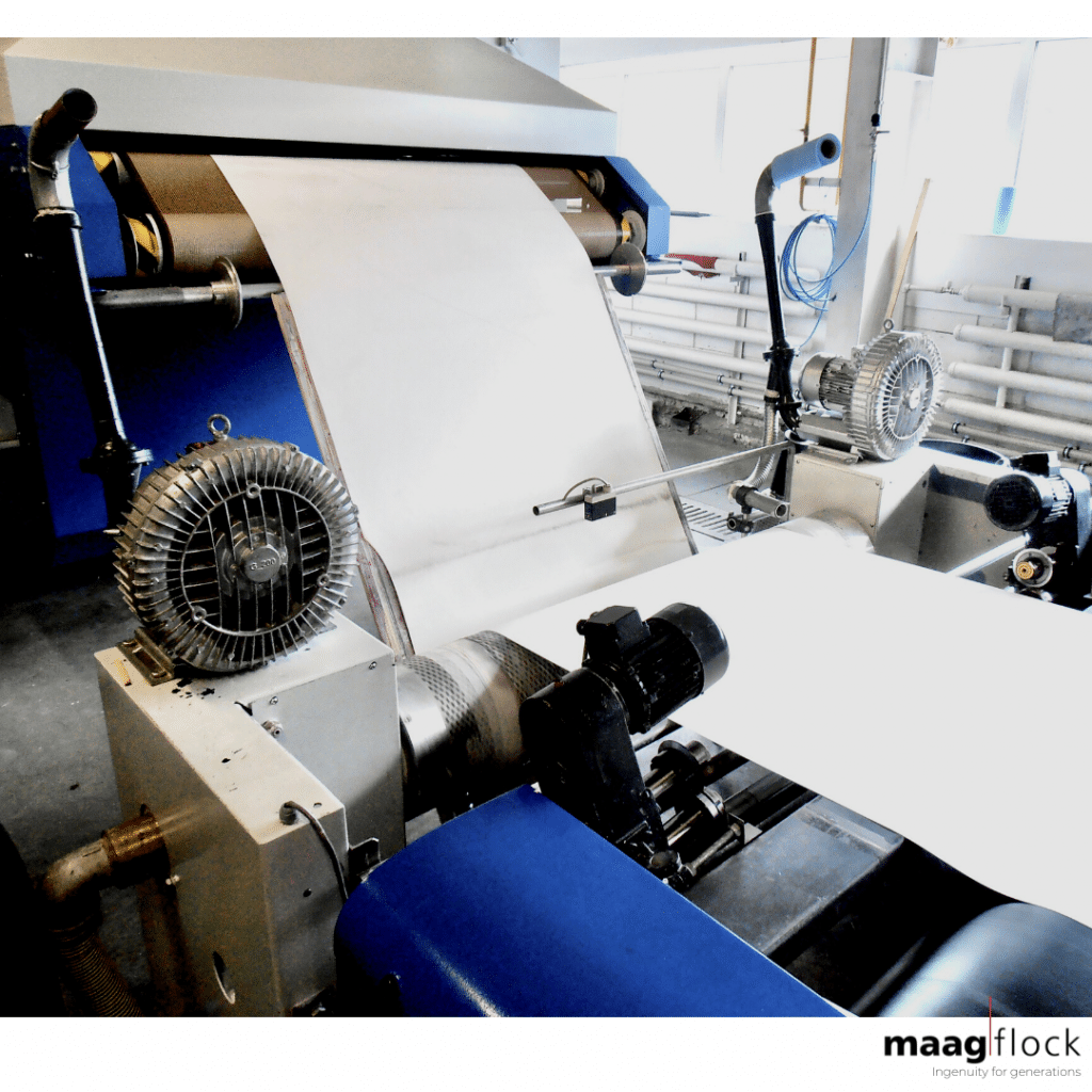 Roll to roll flocking machine | Maag Flock GmbH