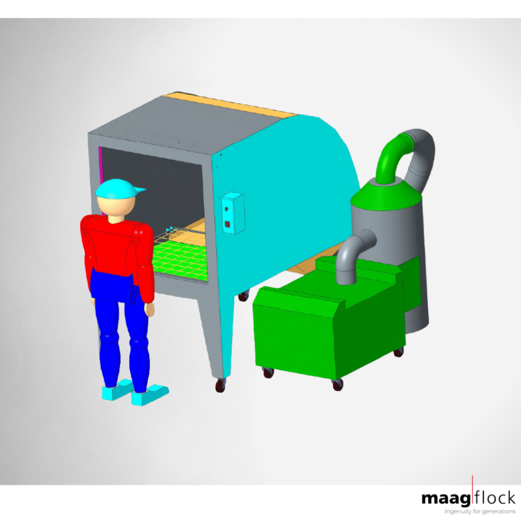 SWAP flocking system | Maag Flock GmbH